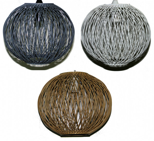 Timber cane ball 250mm – Direct Lighting Albany