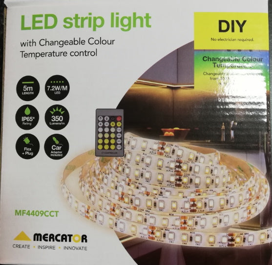 LED Strip Kit Flexible Options with Remote 5m – Direct Lighting Albany